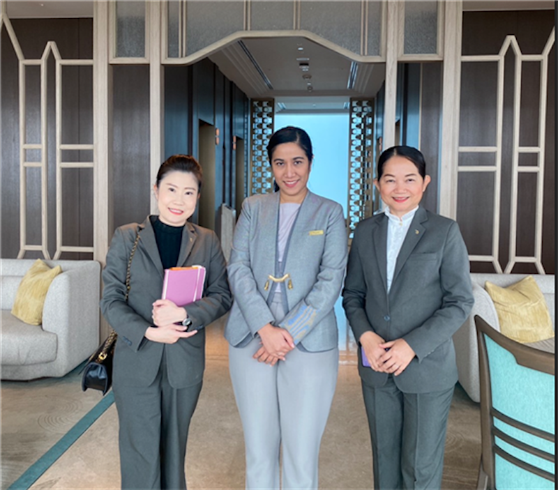 การอบรม Cross Exposure Training Program แผนกห้องพัก ณ โรงแรมดุสิตธานี ...